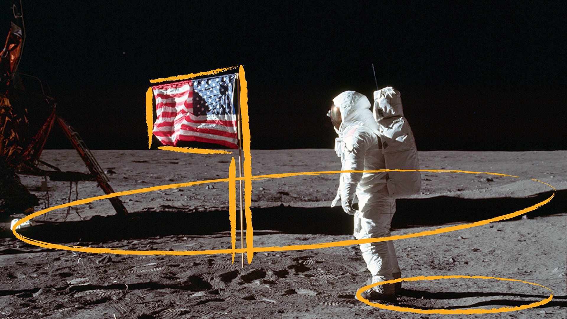 The Apollo 11 Photo, Explained | George Petras: Graphics and Story ...